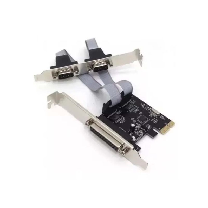 Placa Pci-express 2 Seriais e 1 Paralela DP-03 – Quase Tudo de Informática